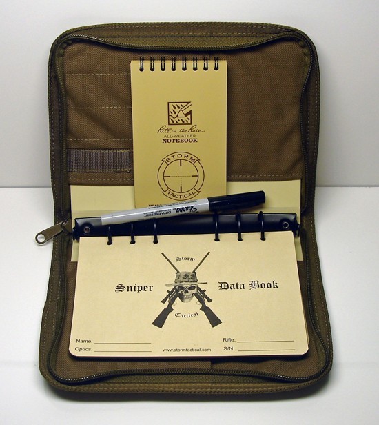 Storm Tactical 'Rite in Rain' 6 Ring Mini Binder Modular Sniper Kit ...